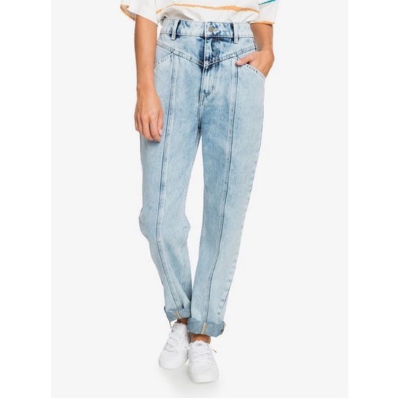 Roxy | Jeans | Roxy World Wide Mom Jeans | Poshmark